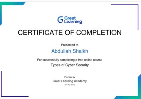 Abdullah Shaikh On Linkedin 🔐 Completed A Deep Dive Into Cybersecurity