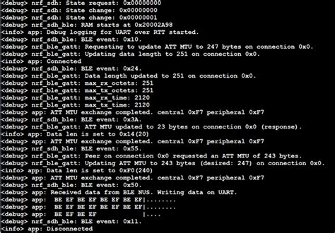 write with response to a characteristic of the gatt server works only with payload