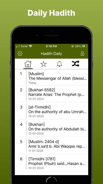 Daily Hadith Islamic App By