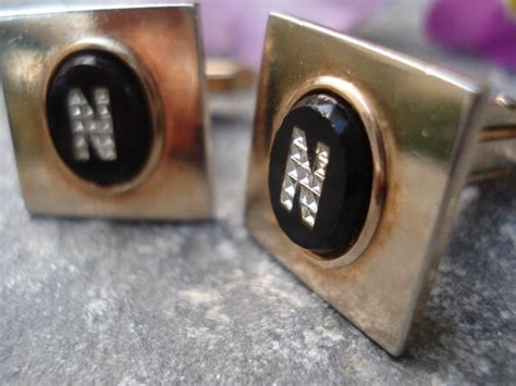 Personalised Vintage 1960s Best Man T Cufflinks G Gem