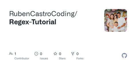 Github Rubencastrocodingregex Tutorial