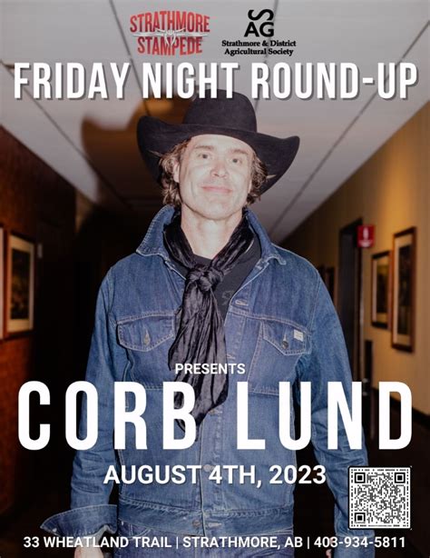 Corb Lund Performing At Strathmore Stampede CochraneNow Cochrane Alberta S Latest News