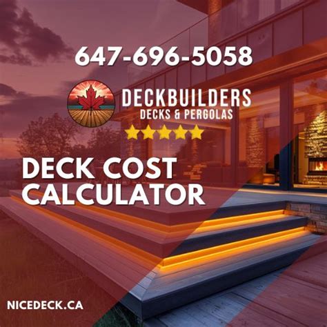 Deck Price Calculator Plan Your Budget With Nice Deck