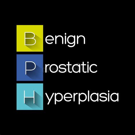 Bph Benign Prostatic Hyperplasia Condition In Men In Which The