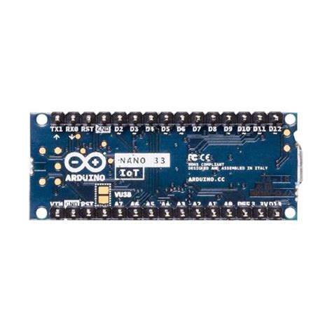 Arduino Abx00032 Nano 33 Iot Wheader Development Board