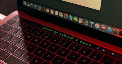 Apple Devices Can T Be Hacked Researchers Hack Macbook Pro Hijack Touch Bar To Prove Point