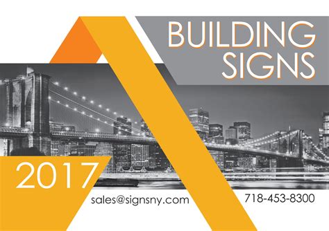 NYC Building Signs Required By Law