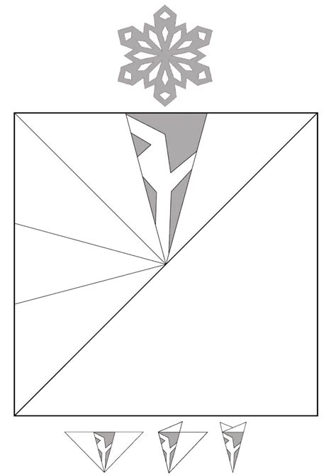 Трафарет Снежинок Печатать 70 фото