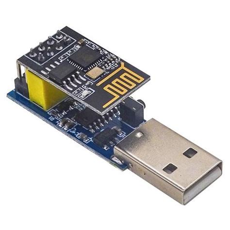 Jual Esp 01 Usb Ttl Downloader Programmer Module With Tact Switch Esp8266 Ch340c Kota Batam