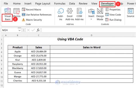 How To Spell Number In Dirhams In Excel 2 Handy Ways