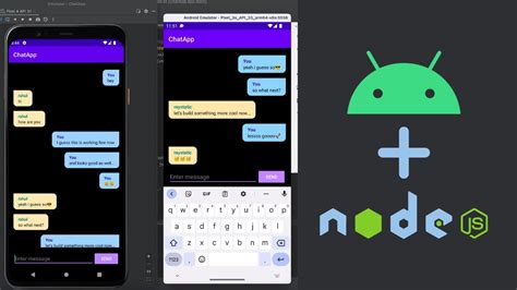 Asmr No Talking Realtime Chat App Using Android And Node