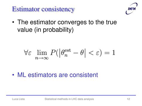 Ppt Statistical Methods For Data Analysis Parameter Estimate Powerpoint Presentation Id1441458