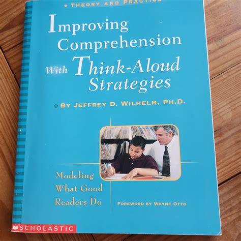 Improving Comprehension With Think Aloud Strategies By Jeffrey D Wilhelm Paperback Pango Books