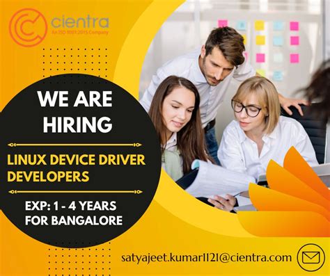 Satyajeet Kumar On Linkedin Job Opening For Linux Device Driver Developer Interested