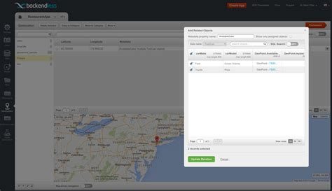 Backendless Release 190 Geoclustering Data To Geo Object Relations