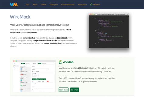 WireMock Un serveur de Mock pour simuler vos requêtes pour vos