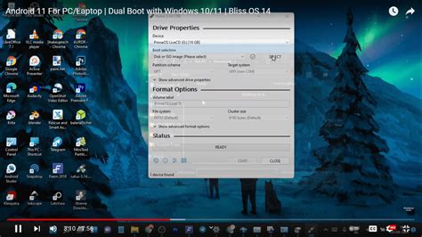 Dual Boot Bliss Os And Windows New Android 12l Update