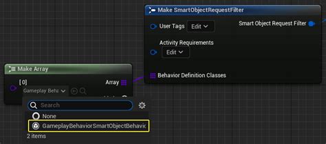 Smart Objects In Unreal Engine Quick Start Unreal Engine 56
