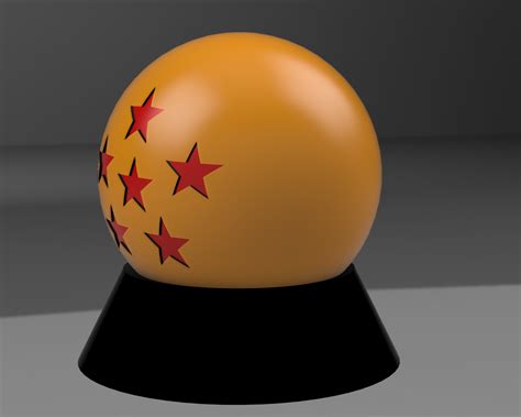 Stl File Dragon Ball Six Star Dragon Sphere Six Stars 🐉 ・3d