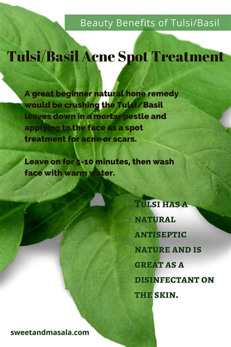 Health And Beauty Benefits Tulsibasil Edition ⋆ Sweet And Masālā