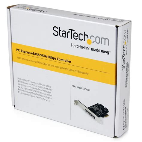 2 Port Pci Express Sata 6 Gbps Esata Controller Card