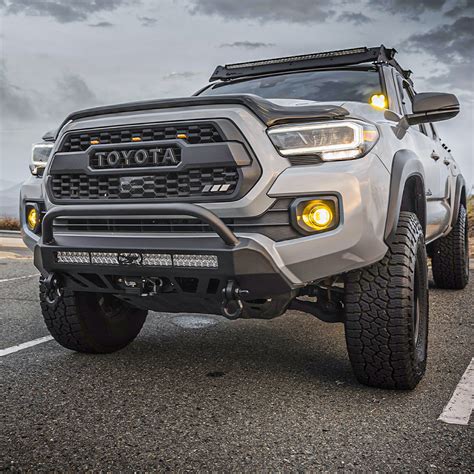 16 23 Toyota Tacoma Stealth Front Bumper By Cali Raised Led Cali