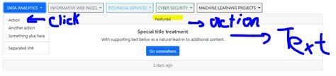 Razor Asp Net Core Web App Project Dropdown Buttons Handle Click Action Show On Card With