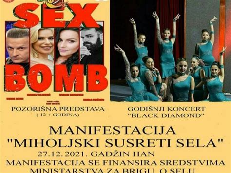 Predstava Sex Bomb U Gadžinom Hanu Na Manifestaciji Koja Neguje