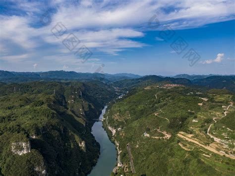 贵州山川河流哈斯特地貌 包图企业站