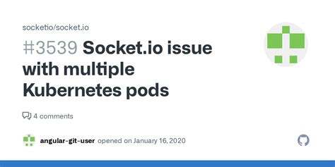 Issue With Multiple Kubernetes Pods · Issue 3539 · Socketio · Github