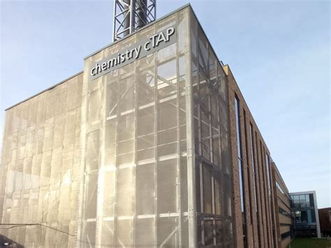 Flue And Plant Screening Cladding At Lancaster University Locker