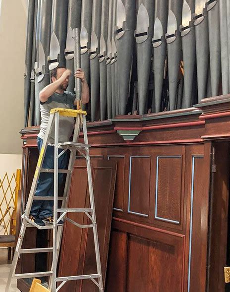 Pipe Organ Tuning Whitesel Church Organ Charlottesville