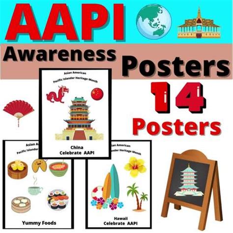 Aapi Month Activity Resource Class School Posters Learning Activity No Prep