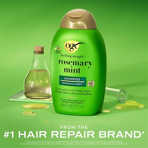Clarifying Strength Rosemary Mint Hair Shampoo Ogx® Beauty