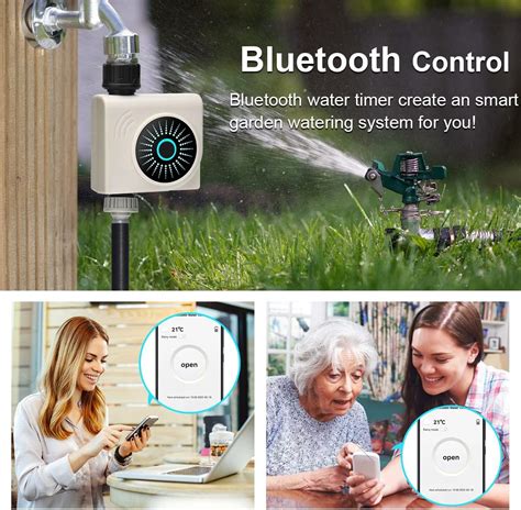 Johgee Bluetooth Water Timer Smart Water Controller Bluetooth