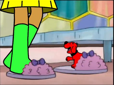 Clifford Plays With Laura By Utf1998 On Deviantart