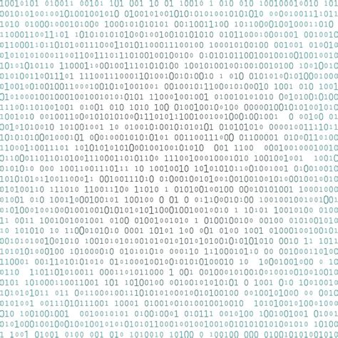 Premium Vector Matrix Background With Numbers On The Screen Binary