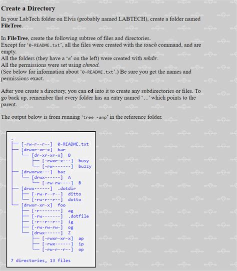 Solved Create A Directory In Your Labtech Folder On Elvis