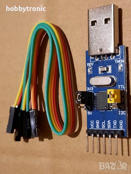Ch341t Usb I2c Ttl Converter в Друга електроника в гр София Id39568334 Bazar Bg