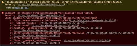 Scriptexternalloaderror Loading Script Failed · Webpack Webpack