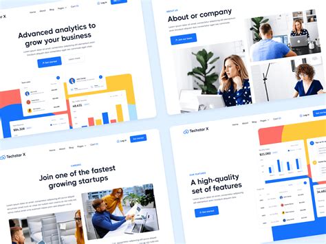Techstar X Saas Html5 Responsive Website Template