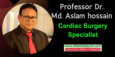 Professor Dr Md Aslam Hossain Where In Doctor