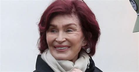 Sharon Osbourne 70 Shows Off Her Very Smooth Visage As She Goes House