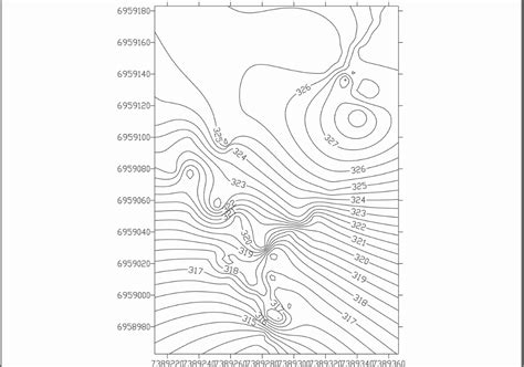 Contour Lines In Autocad Cad Download 48 12 Kb Bibliocad