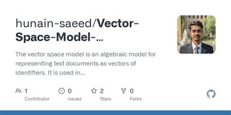 github hunain saeed vector space model information retrieval backend
