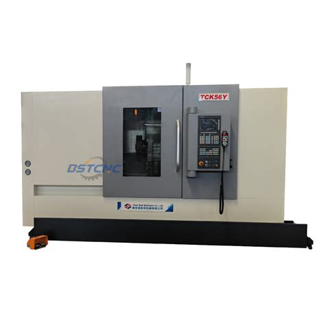 Tck Y Turning Cutting Drilling Milling Metal Slant Bed CNC Lathe With Fanuc GSK Siemens