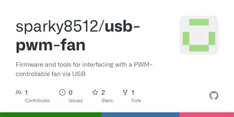 Github Sparky8512usb Pwm Fan Firmware And Tools For Interfacing