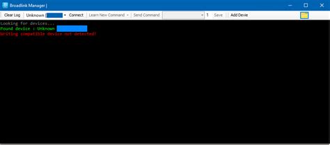 broadlink manager nicer way to learn and send ir rf commands share