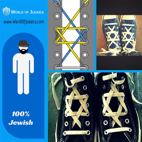 How To Get Shoelaces In A Star Of David Shape Starofdavid Shoelace