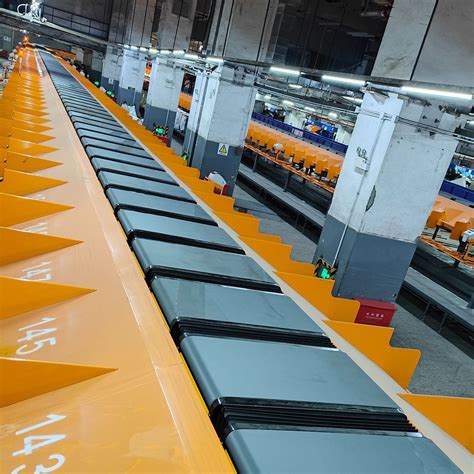 Intelligent Crossbelt Sorting System For Efficient Logistics Solutions Advanced Sorter And